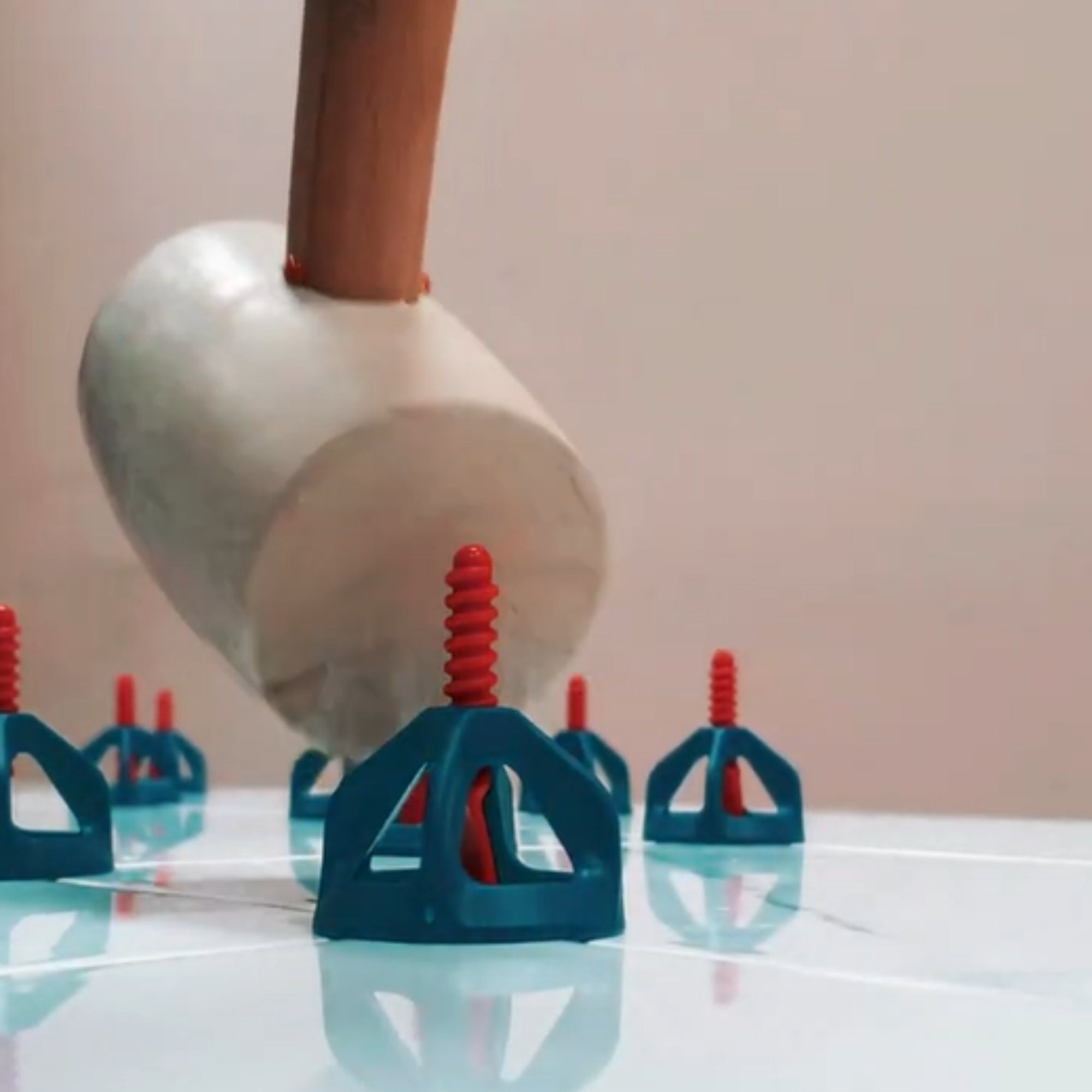 Tile Levelling System - Screw Cap (150 (pcs) Screw Tile Levelling ...