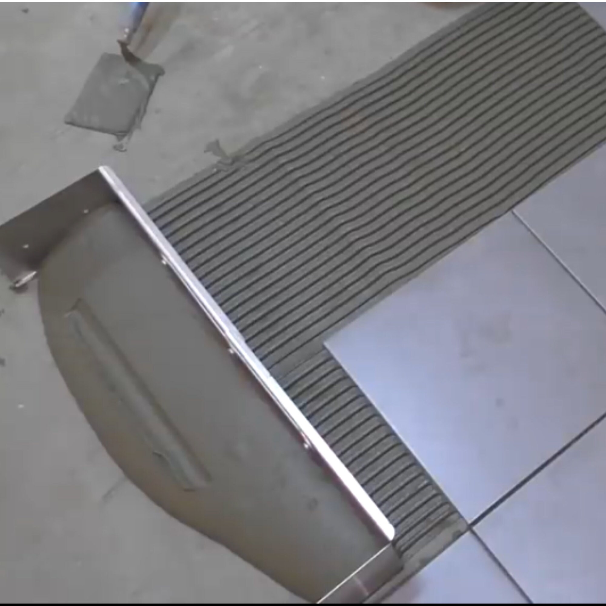 Trowel Box Stainless Steel Trowel Tool Teeth 10mm/0.39in Adjustable ...