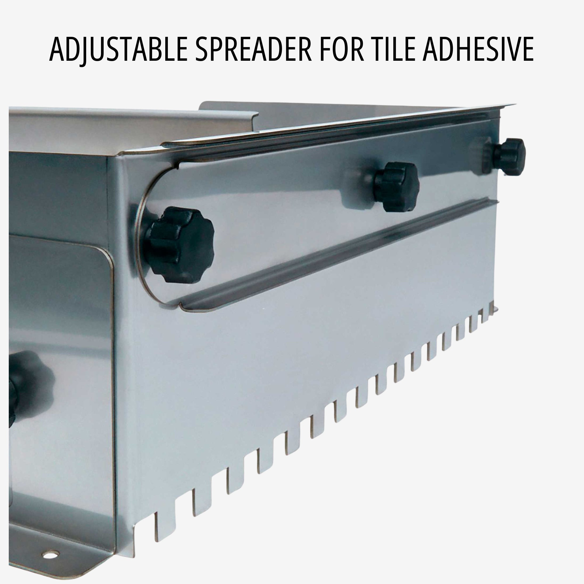 Adjustable Stainless Steel Trowel Box With Teeth 12x12mm/0.47" for ...