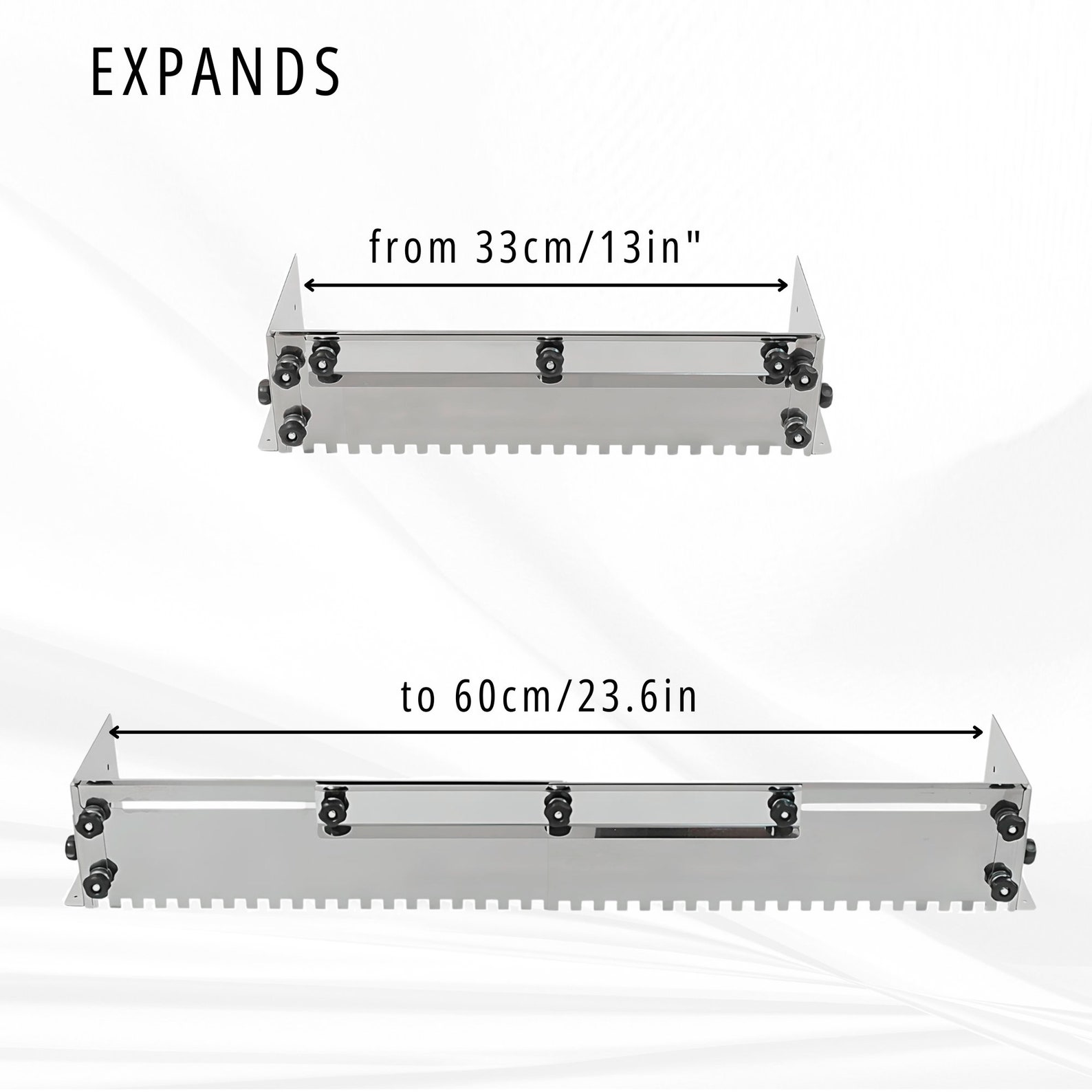 Trowel Box Stainless Steel Trowel Tool Teeth 10x10mm/0.39" Trowel for ...