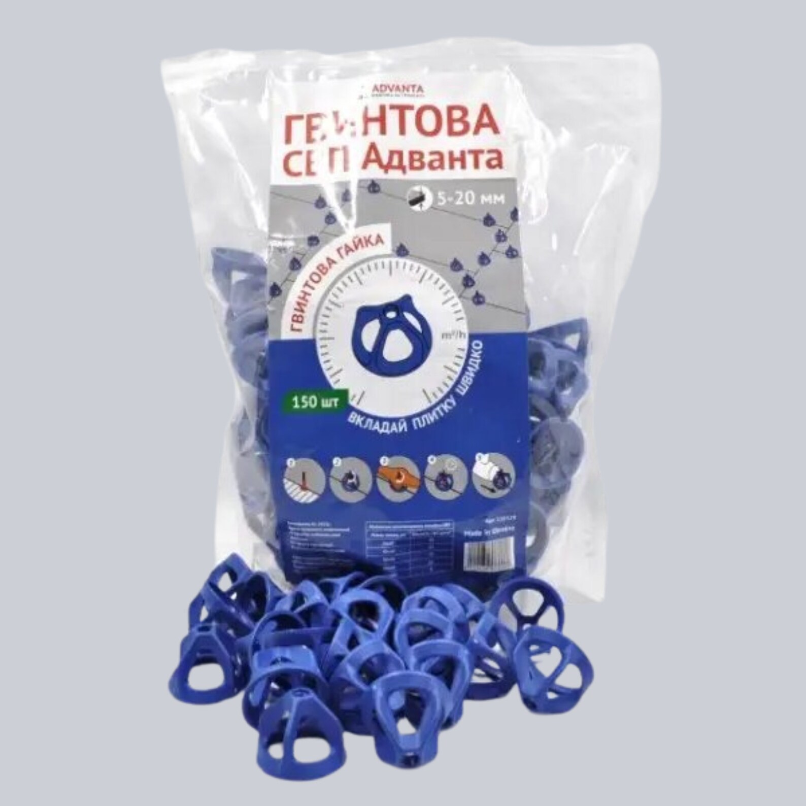 Tile Levelling System - Screw Cap (150 (pcs) Screw Tile Levelling ...