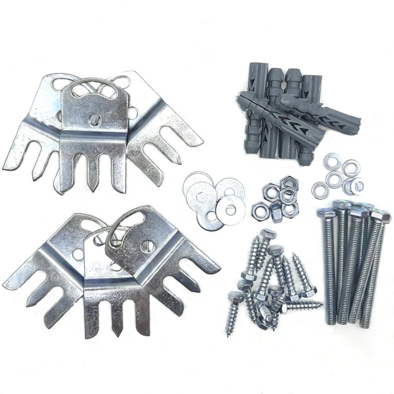Door Installation System Kit (3D) Fasteners for Hidden Installation of ...