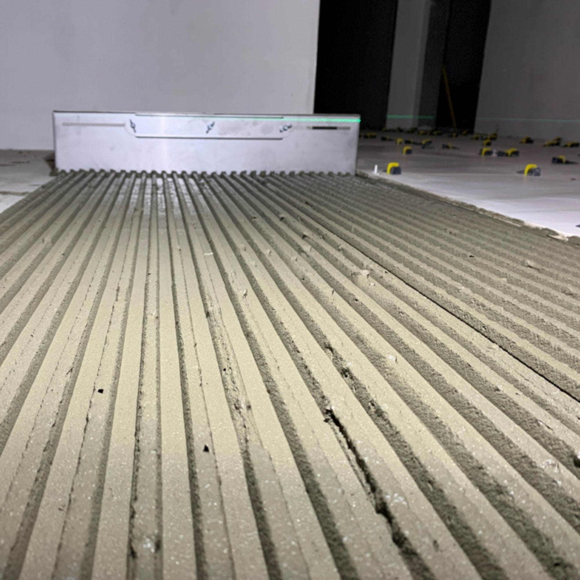 Two-sided Adjustable Trowel Box Stainless Steel Teeth 10/12mm Tiling ...