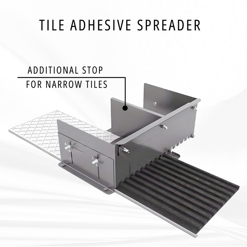 Trowel Box Stainless Steel Trowel Tool Teeth 10x10mm/0.39" Trowel for ...