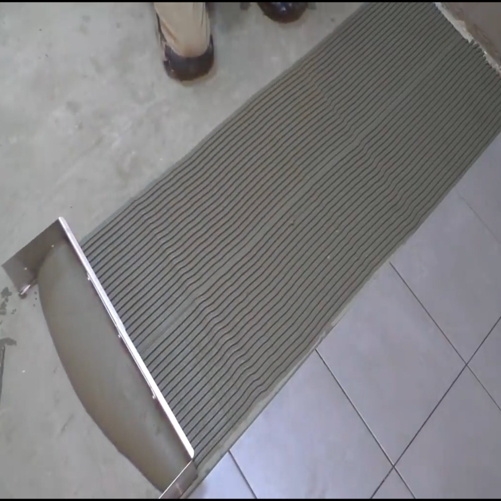 Trowel Box Stainless Steel Trowel Tool Teeth 14mm/0.55" Spatula Tile ...