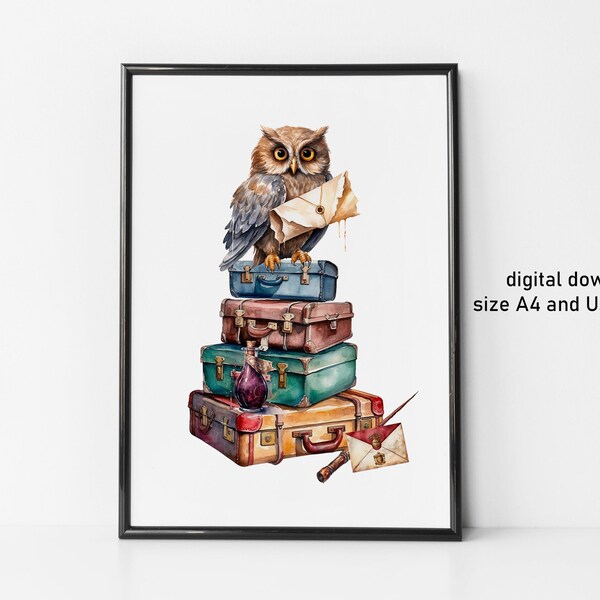 Hedwig Poster - Etsy