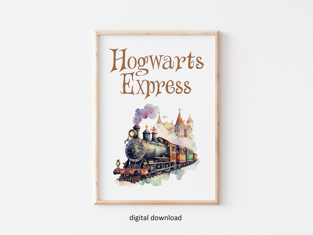 Wizarding World Poster,wizarding World Decor,hp Poster,ron Car Poster ...