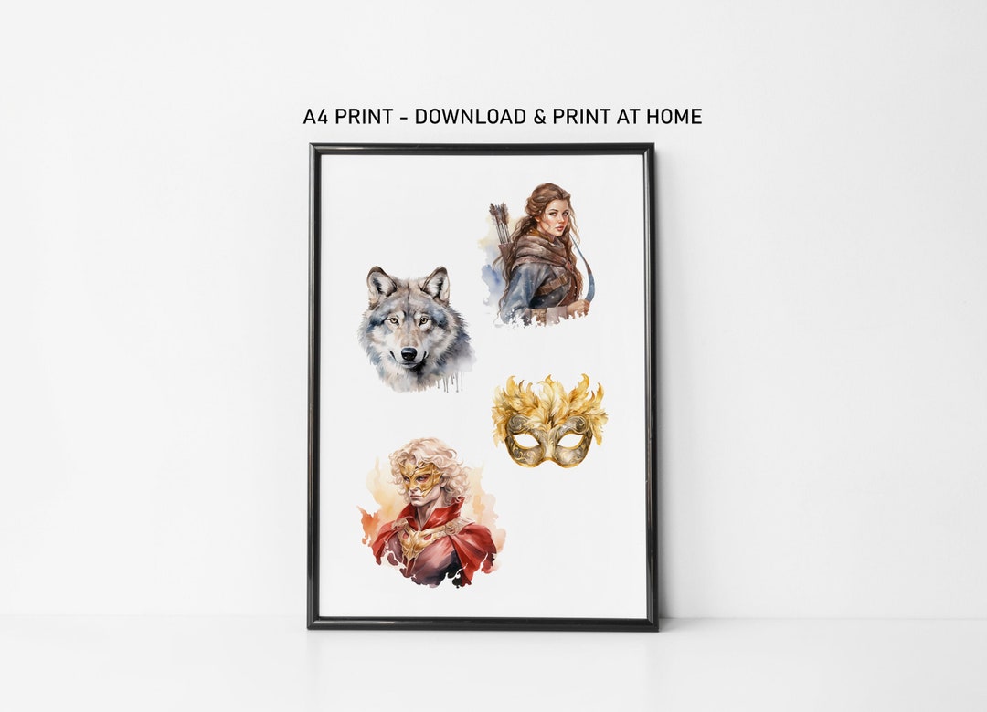 ACOTAR Feyre Tamlin Art,printable Acotar Art,feyre Print,tamlin Print ...