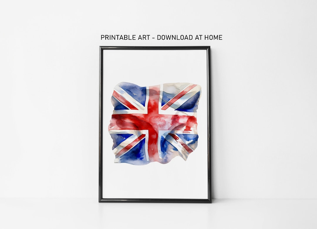 Union Jack Art,union Jack Poster,london Poster,england Print,england ...