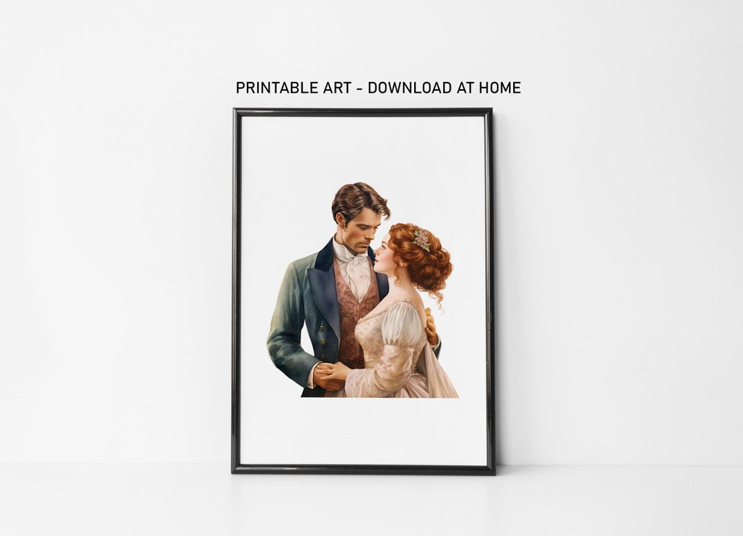 Bridgerton A4 Art,bridgerton Digital Download Wall Print,bridgerton Fan ...