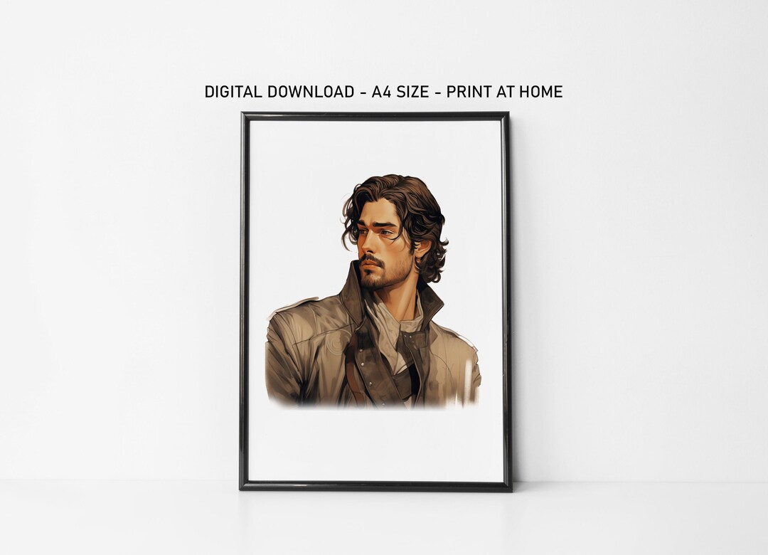 ACOTAR Azriel Art,azriel Picture,azriel Acotar Poster,acotar Picture ...