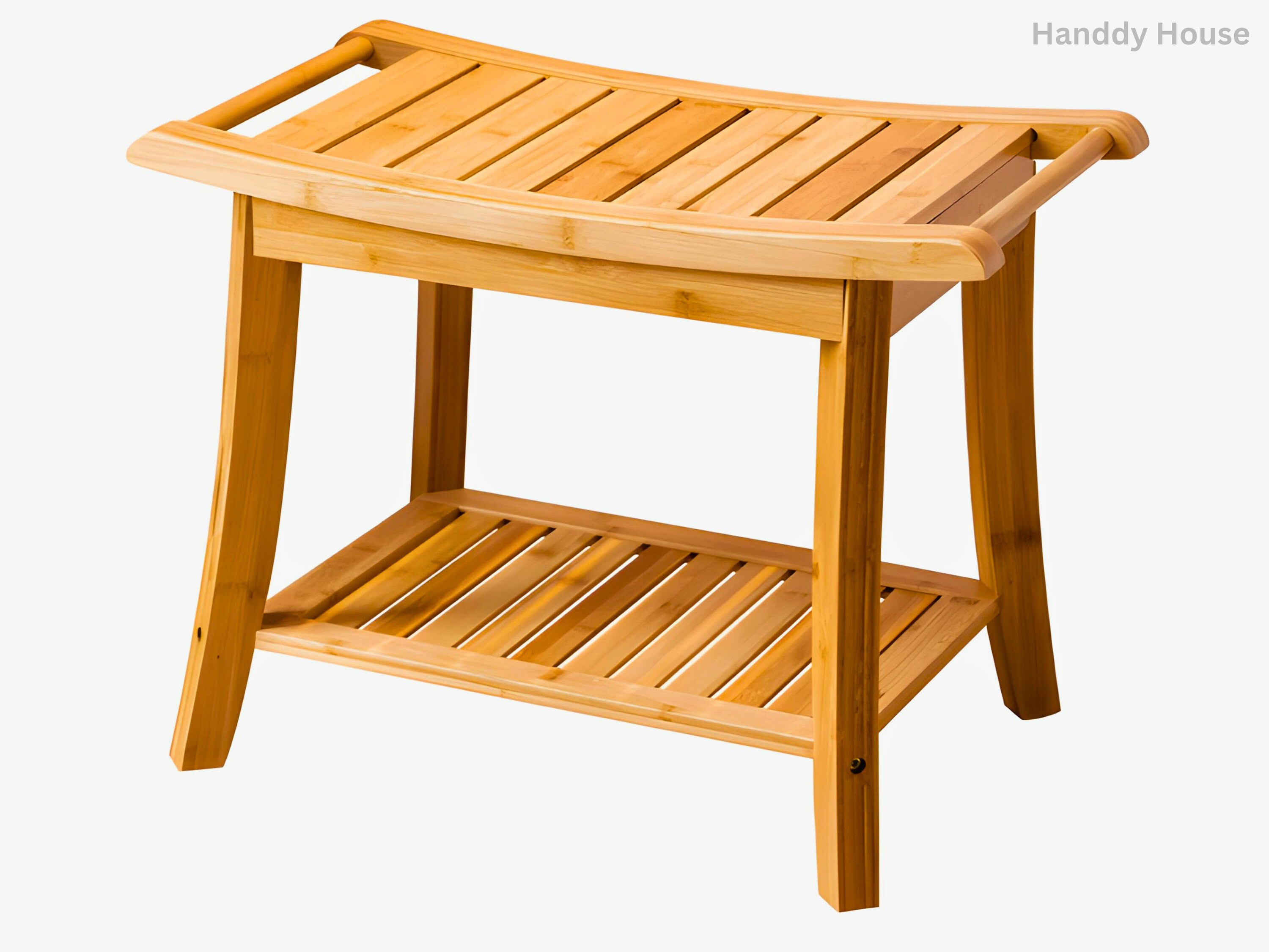 Handmade Wooden Shower Stool Modern Bathroom Stool Shower Bench Shower ...