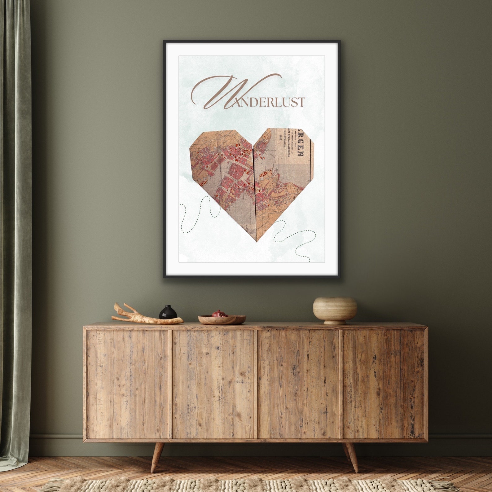 Digital Poster Wanderlust Wall Art Instant Download Printable Travel ...