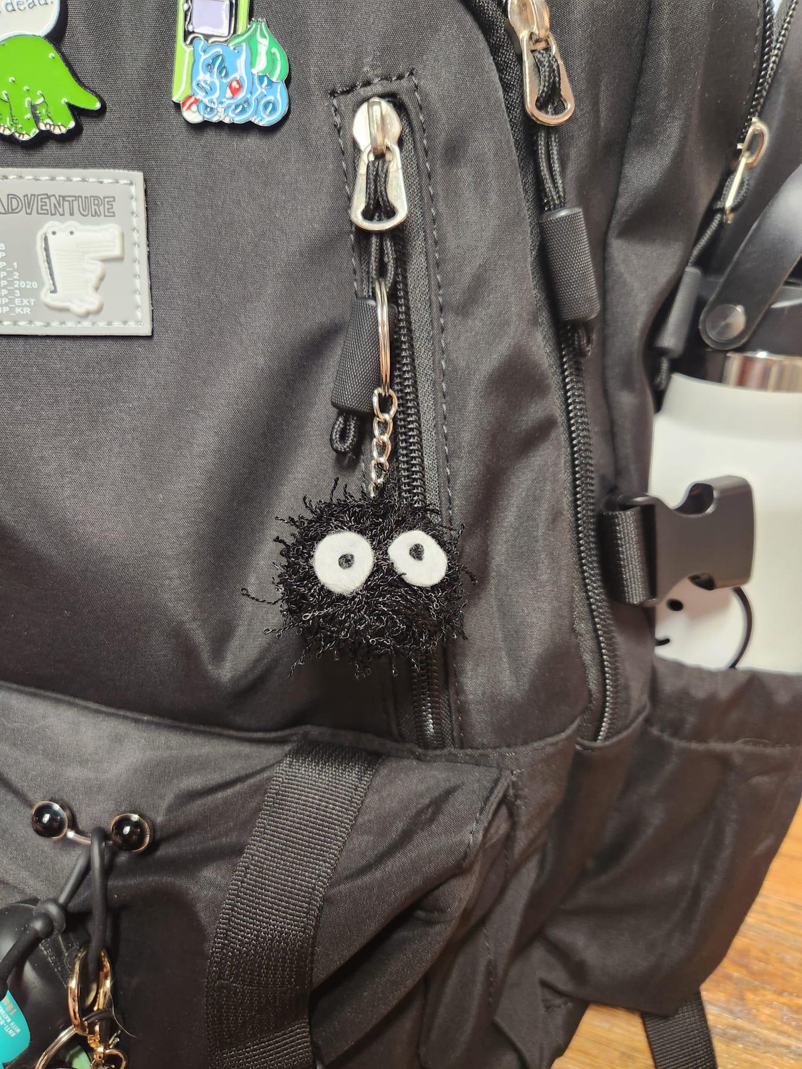 Soot Sprite Keychain - Etsy