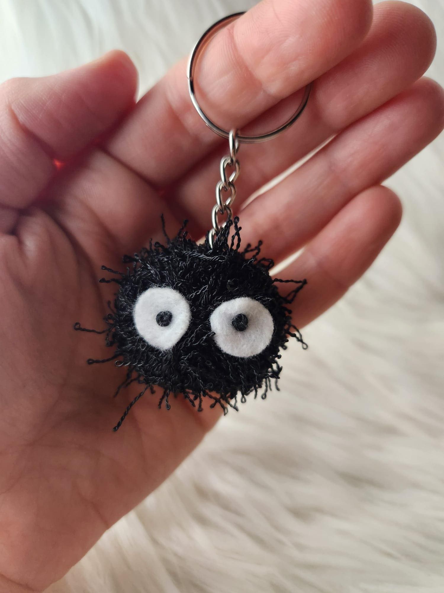 Soot Sprite Keychain - Etsy