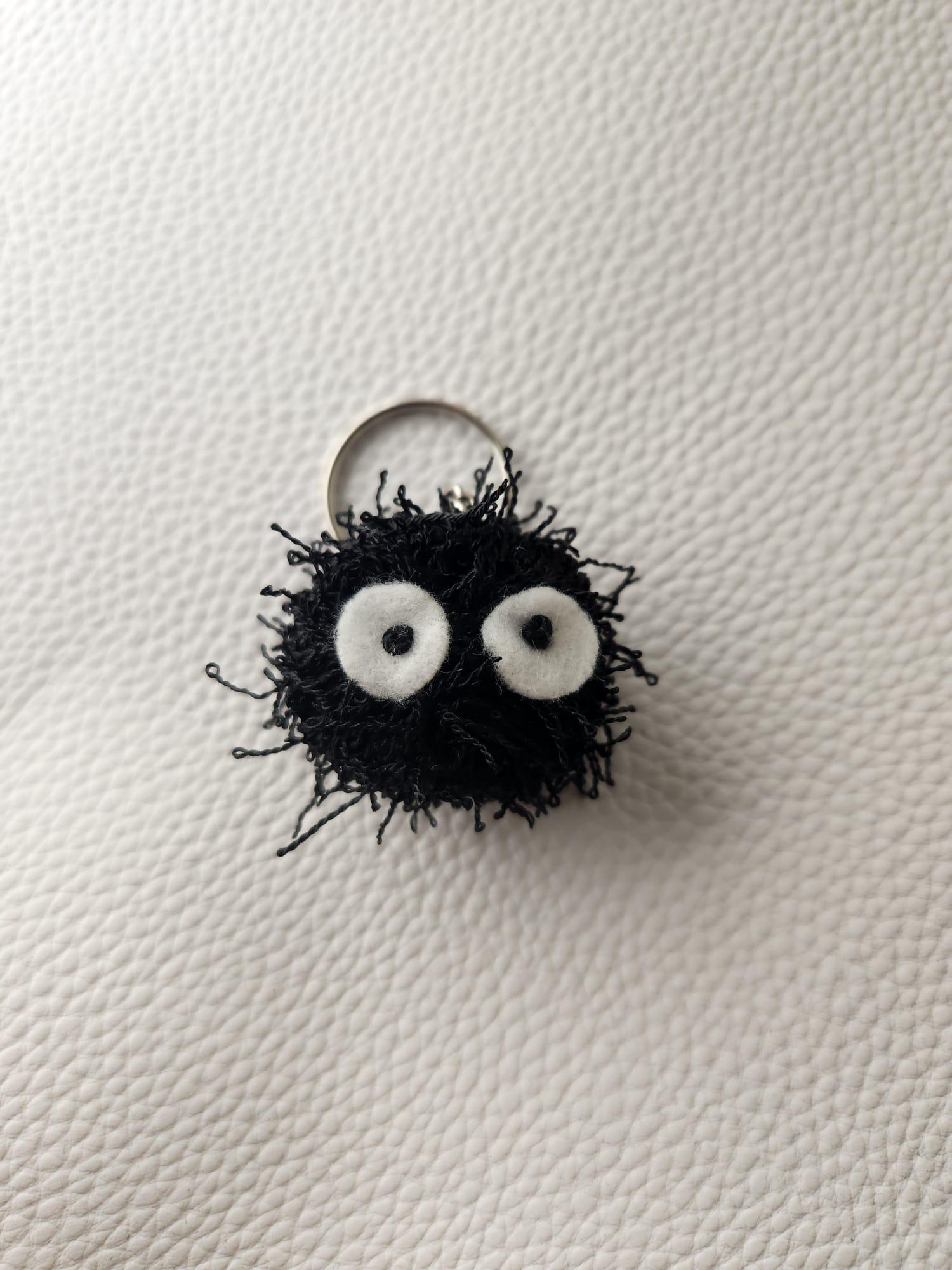 Soot Sprite Keychain - Etsy