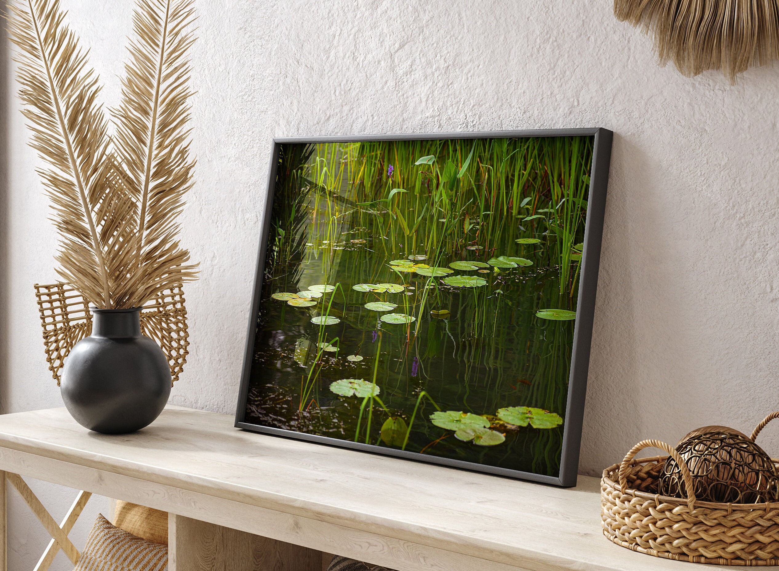 Lilypad Prints, Lush Scenery Prints, Pond Photography, Serene Prints ...