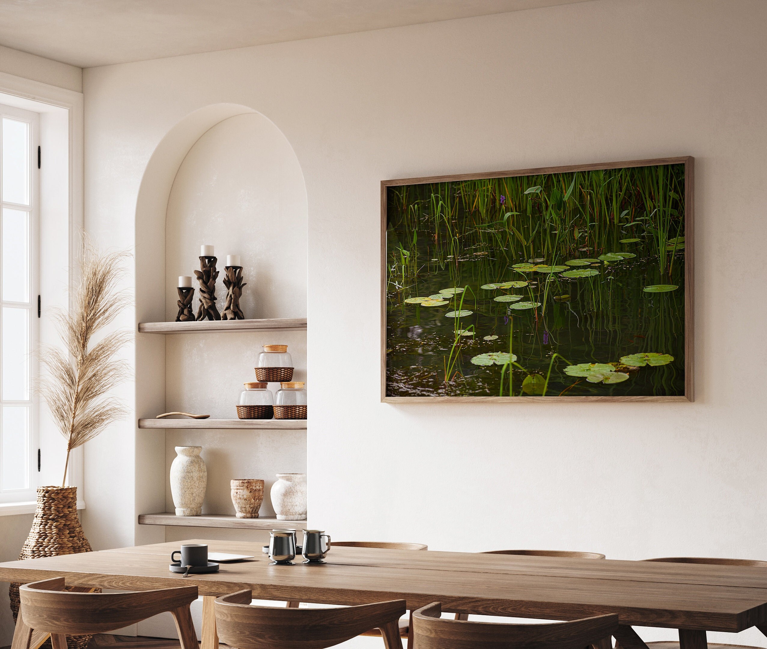 Lilypad Prints, Lush Scenery Prints, Pond Photography, Serene Prints ...