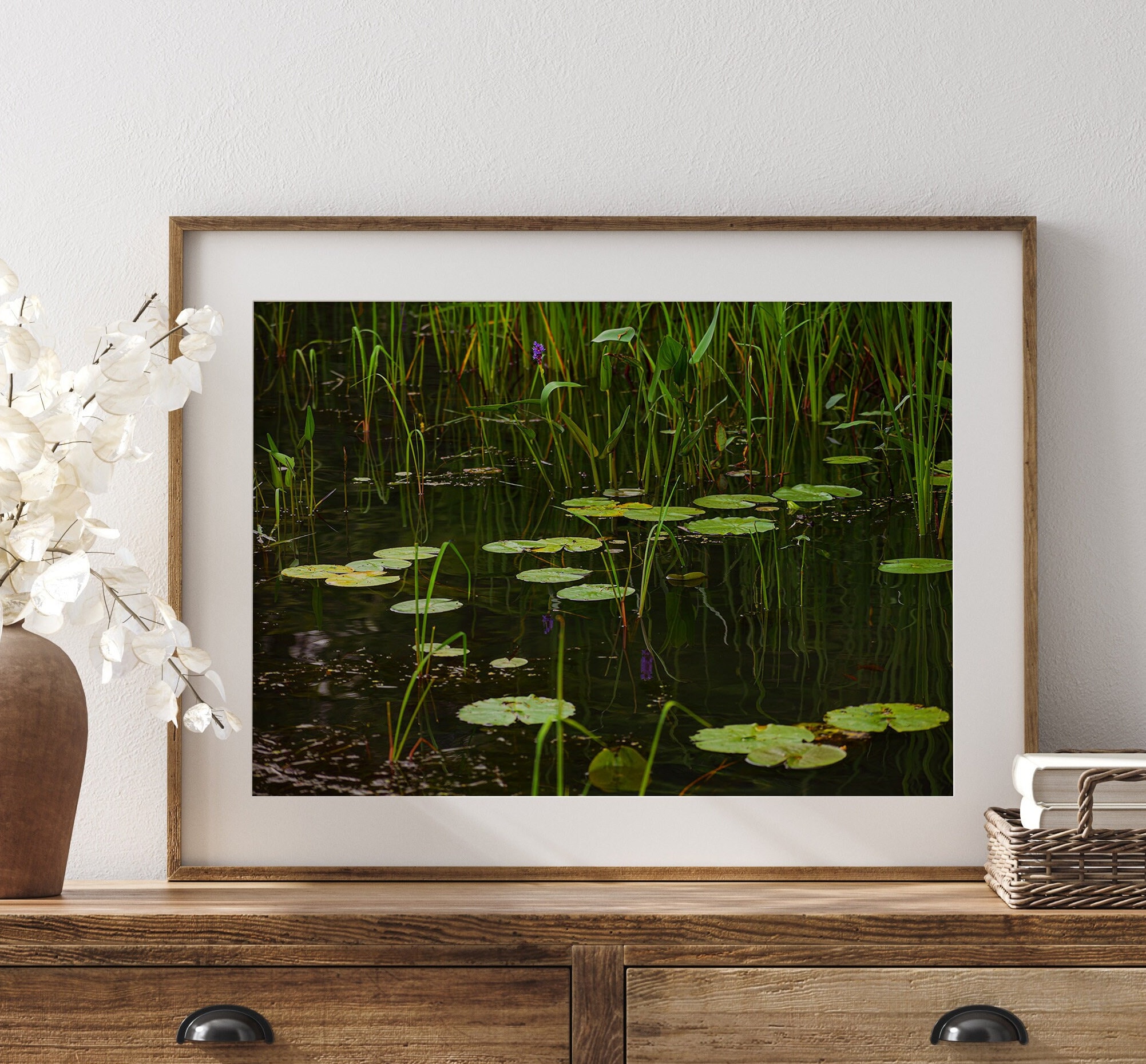 Lilypad Prints, Lush Scenery Prints, Pond Photography, Serene Prints ...