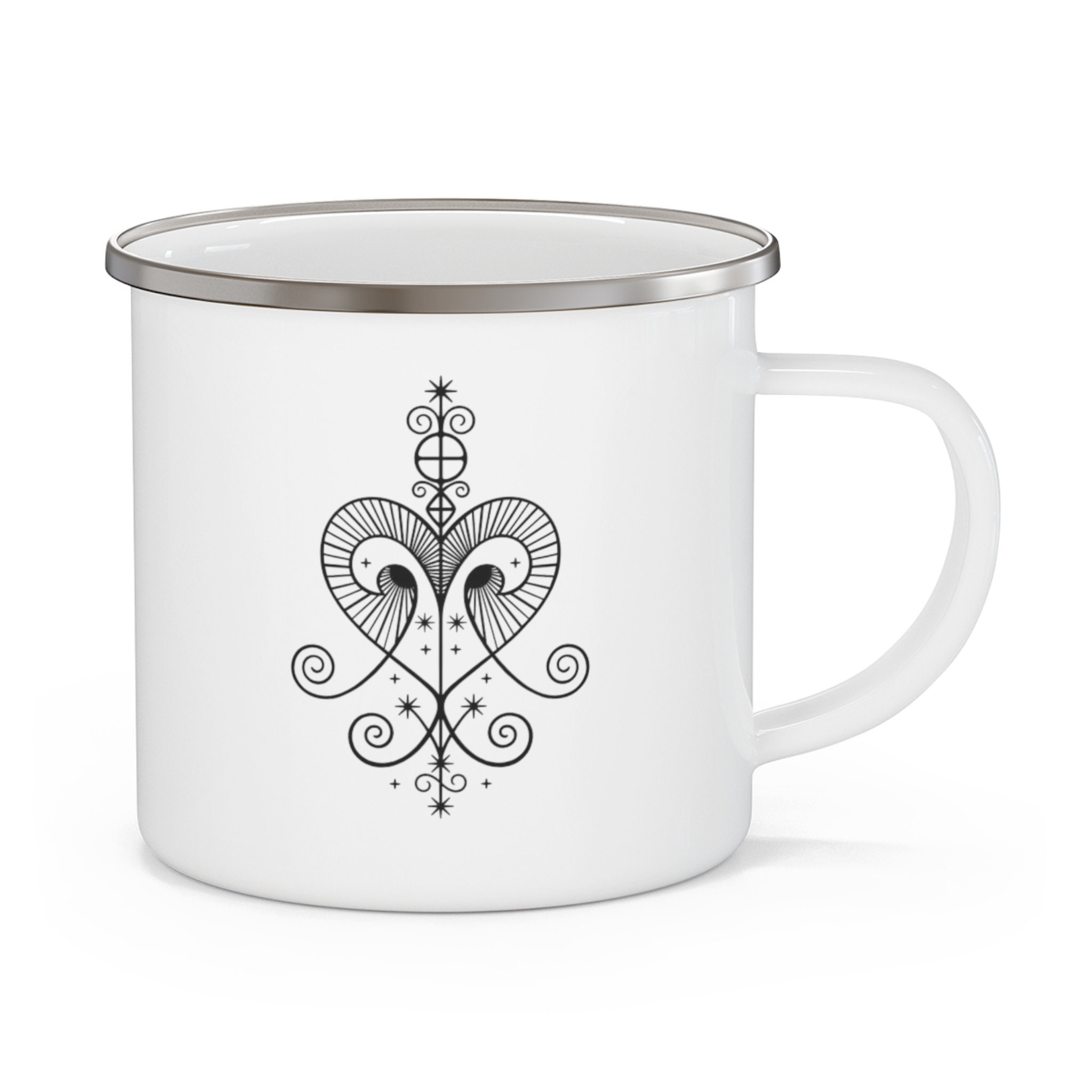 Erzulie Freda: Goddess of Love Enamel Mug, Haitian Vodou Inspired 12 ...
