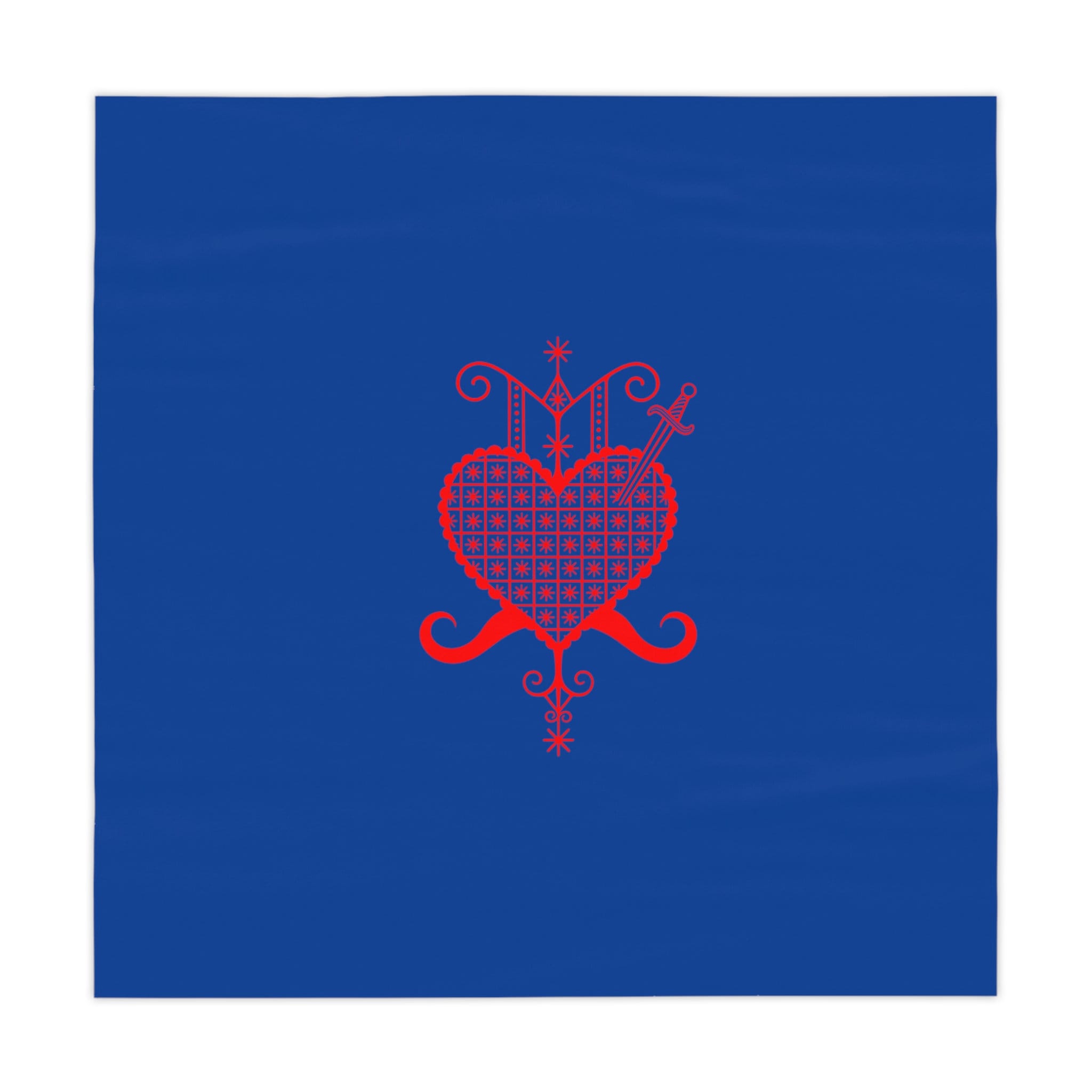 Erzulie Dantor Veve Altar Cloth: Invoke Protective Strength and Fierce ...