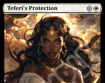 Teferi Protection MTG Custom Card PROXY - Etsy