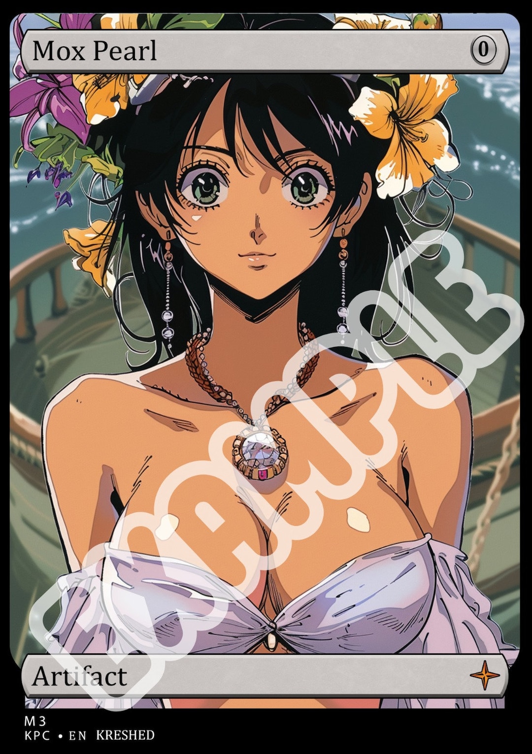 Mox Sapphire, Ruby, Jet, Emerald, Pearl Mtg Proxy. - Etsy