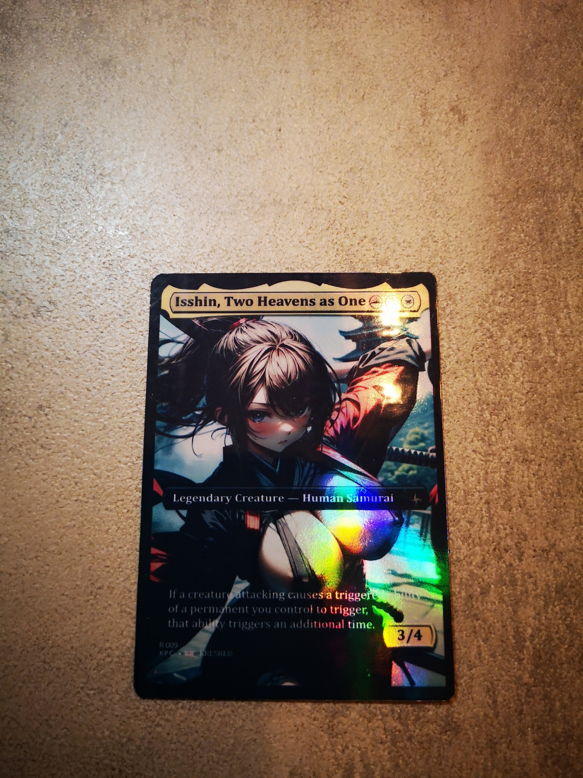 Isshin, Two Heavens as One Proxy Foil MTG Card - Etsy