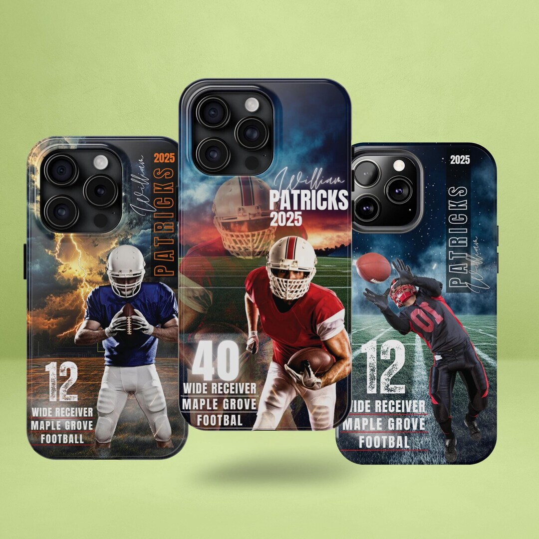 Custom Picture iPhone Case Sports Lovers Gift iPhone 11 12 13 14 15 16 ...