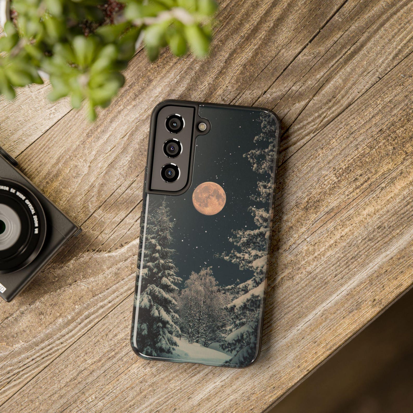 Nature iPhone Case Celestial Moon Stars Samsung Cellphone Case for Mom ...