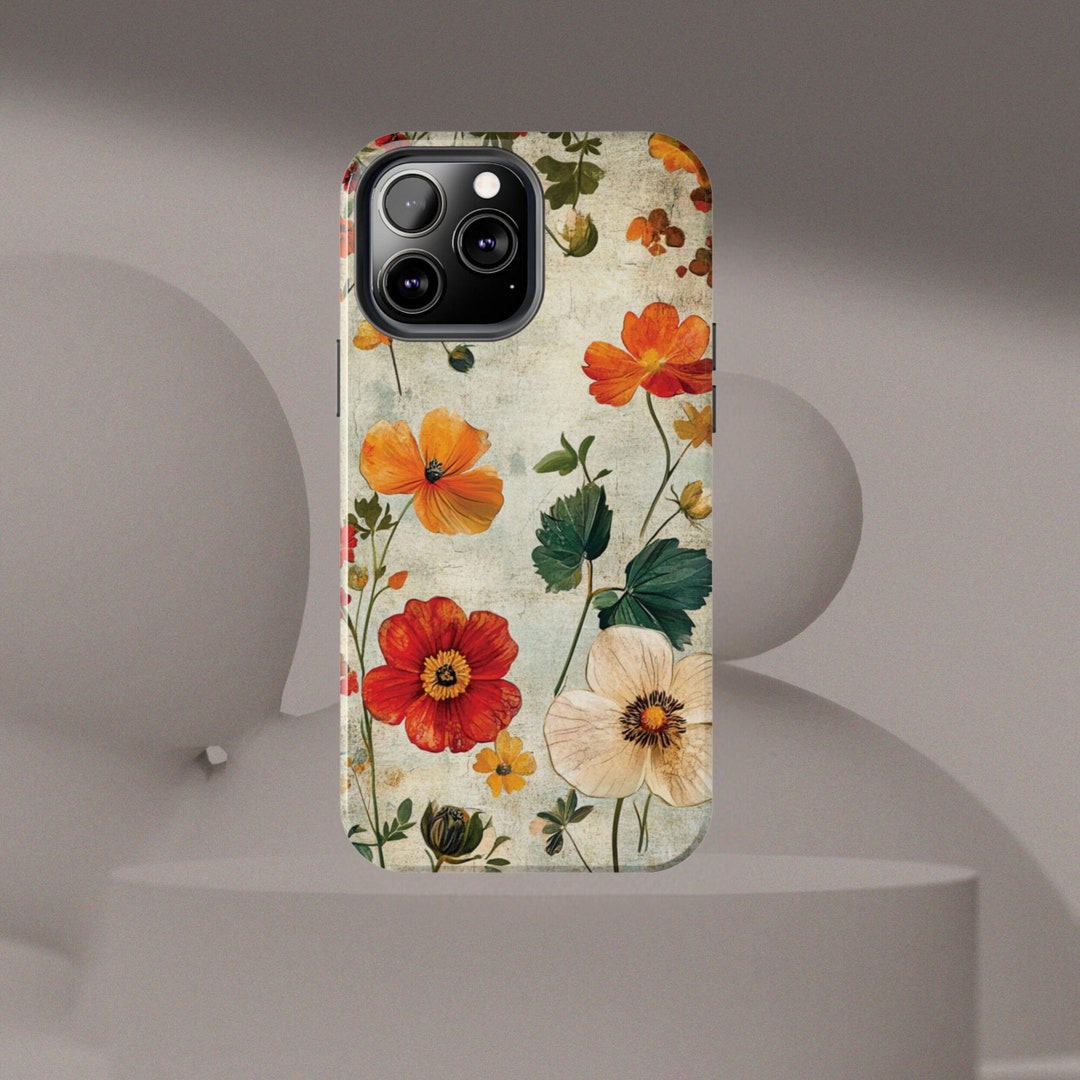 Cottagecore Wildflower Phone Case: Boho Floral iPhone & Samsung Cover ...