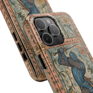 Floral iPhone Case Retro Medieval Aesthetic iPhone 11 12 13 14 15 16 17 ...