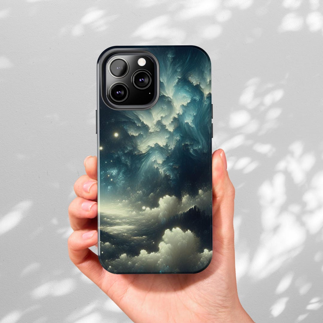 Celestial iPhone Case Cosmic Aesthetic New Cellphone Cover Gift Clouds ...