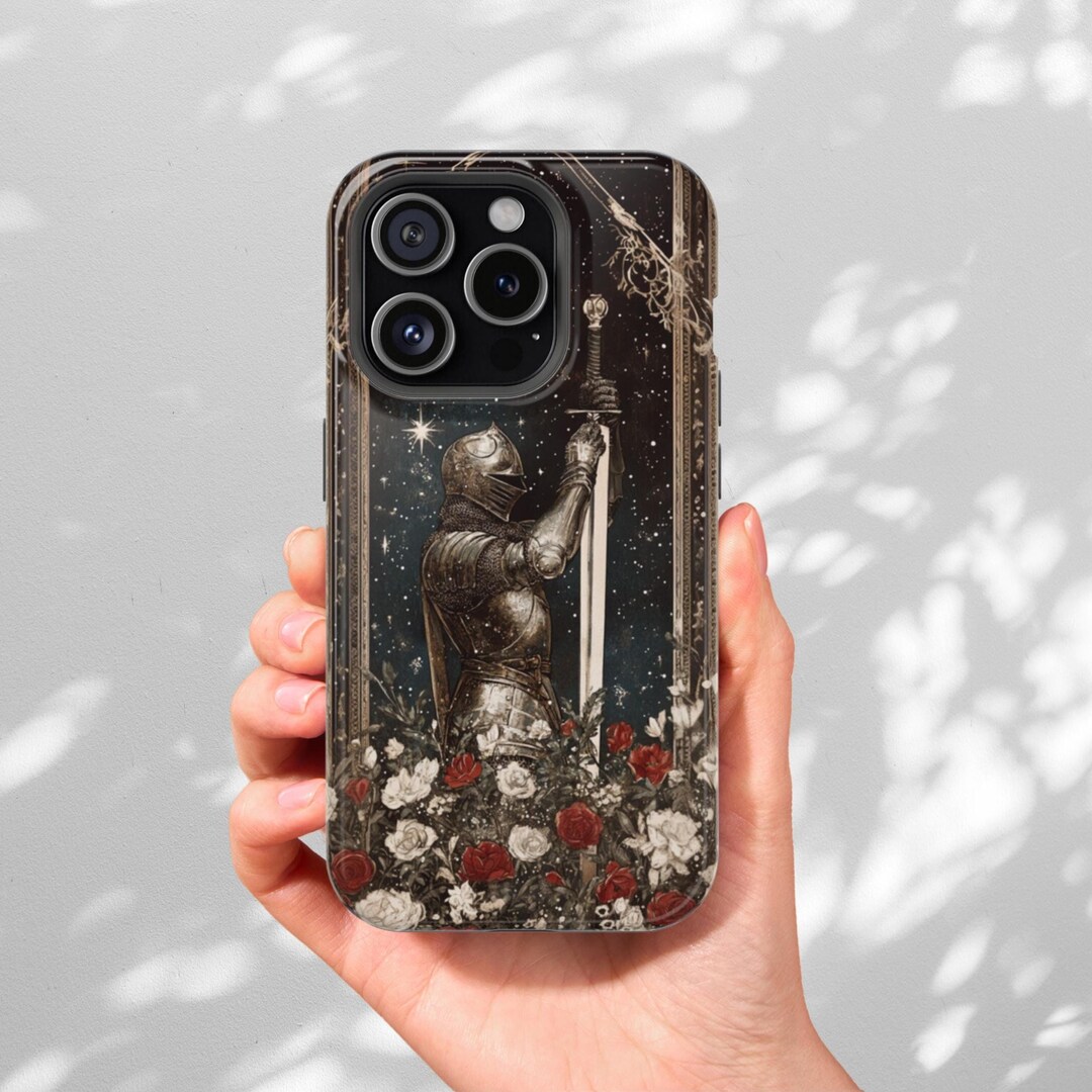 Celestial Magsafe iPhone Case Renaissance Aesthetic Knight iPhone 13 14 ...