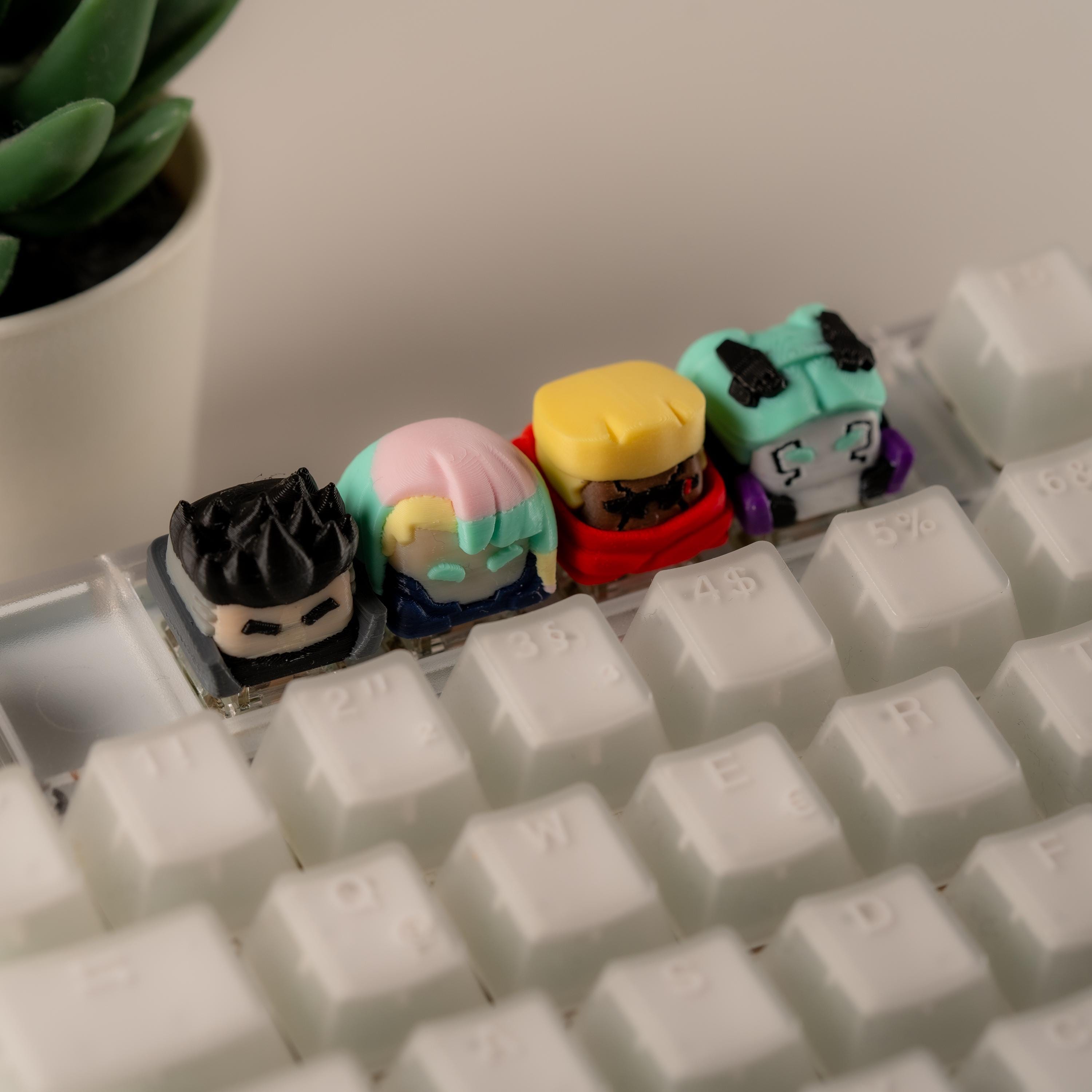 Cyberpunk Keycaps Mechanical Keyboard Cherry MX - Etsy