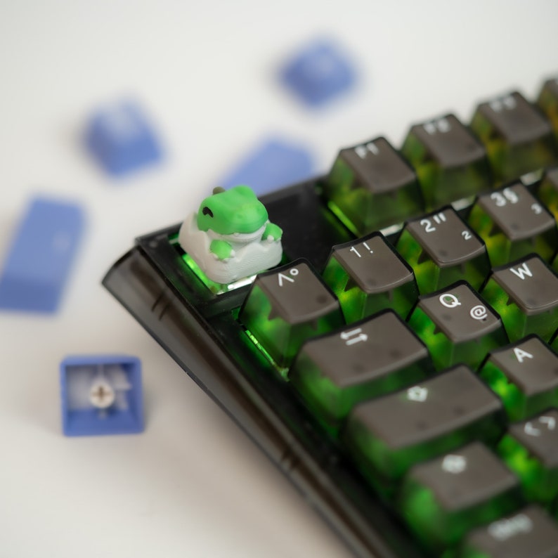 Dinosaur Hatchlings Keycaps - Mechanical Keyboard - Cherry MX - Etsy