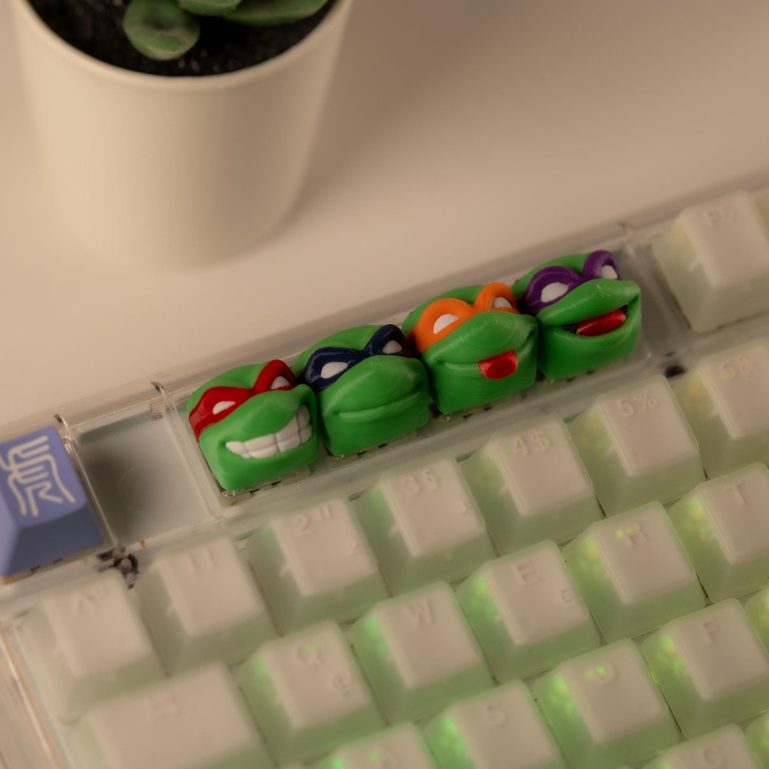 Turtles Keycaps - Mechanical Keyboard - Cherry MX - Etsy
