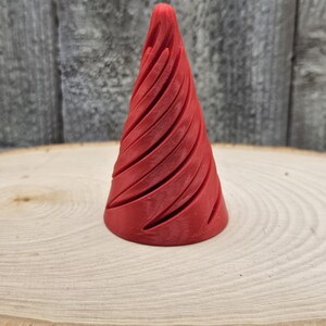 3D Printed Spiral Cone Fidget Toy - Etsy