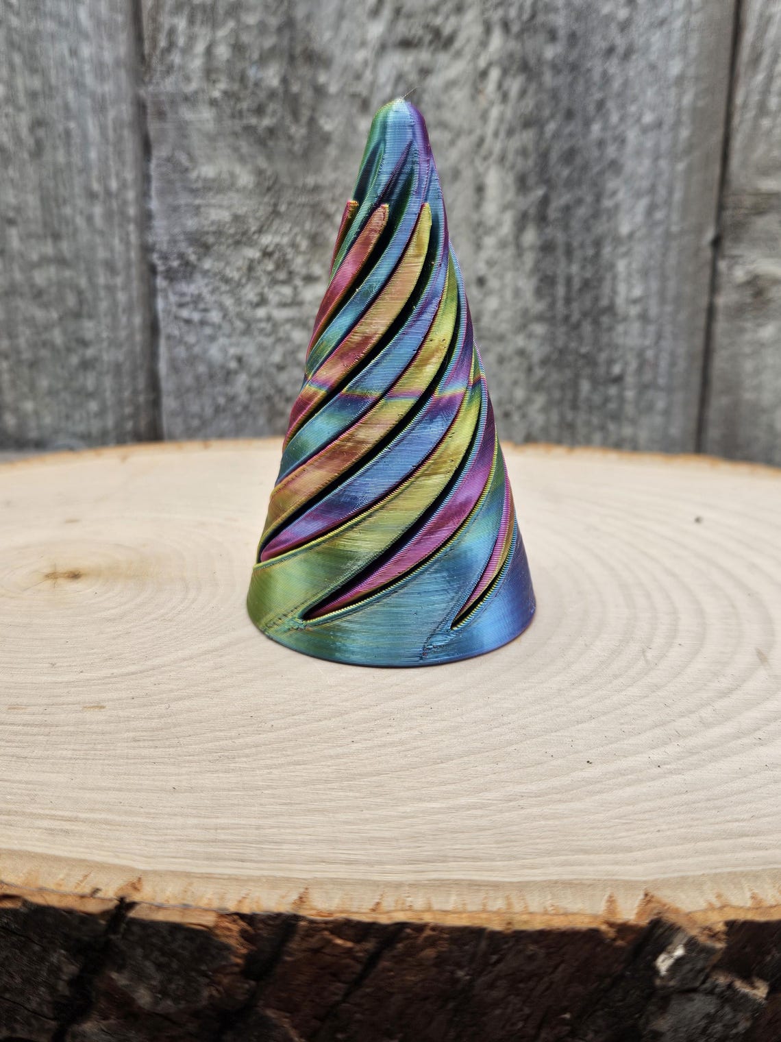 3D Printed Spiral Cone Fidget Toy - Etsy
