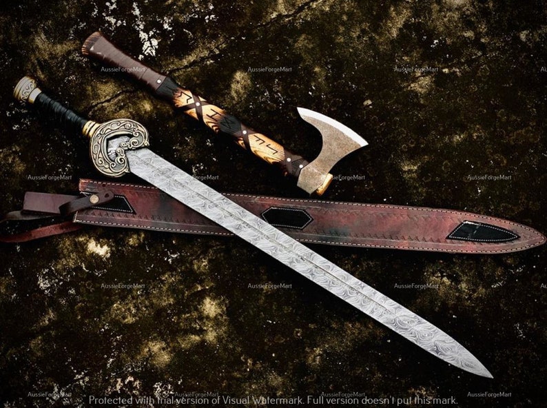 ANDURIL Sword of Strider, Custom Engraved Sword, LOTR Sword, Lord of ...