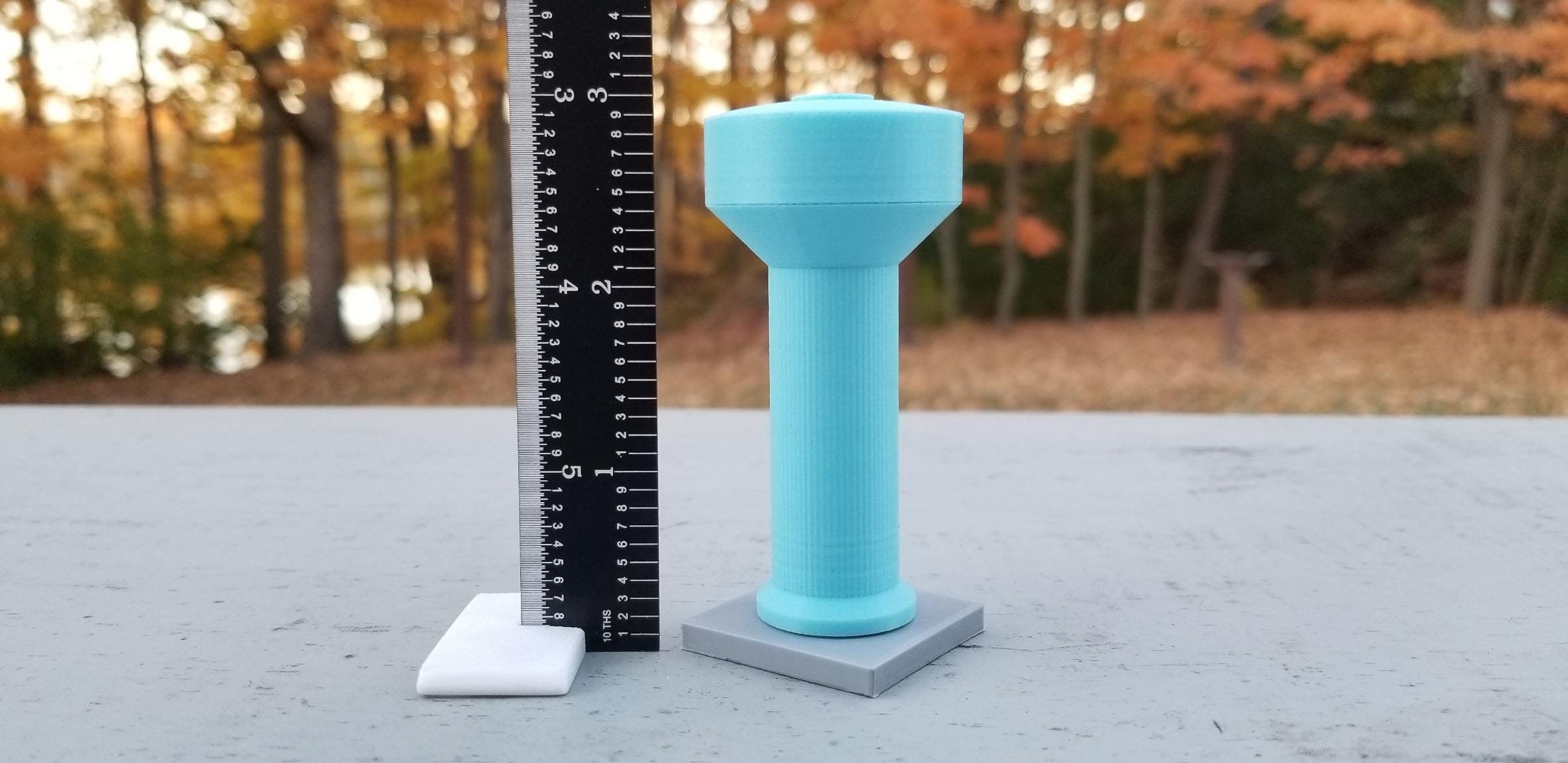 Water Tower Model - Fluted Column (EST) Mini - Etsy
