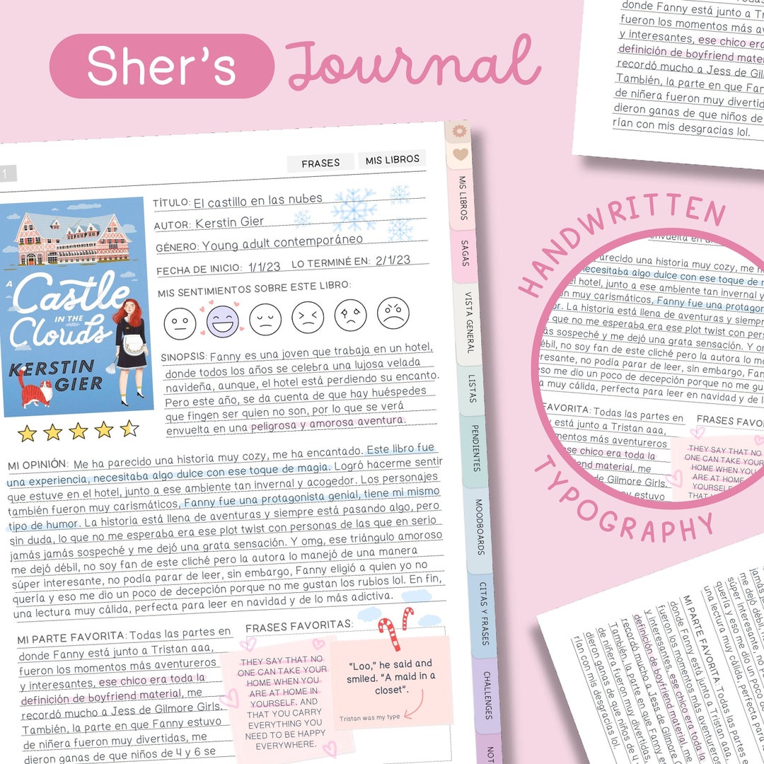 Font Sher's Journal Manuscript | Font | Handwriting Font | Digital ...