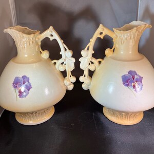 Art Nouveau Austrian Pitcher Vase - Etsy
