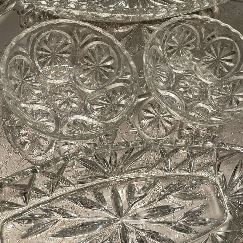 Cut Glass Dishes - Etsy