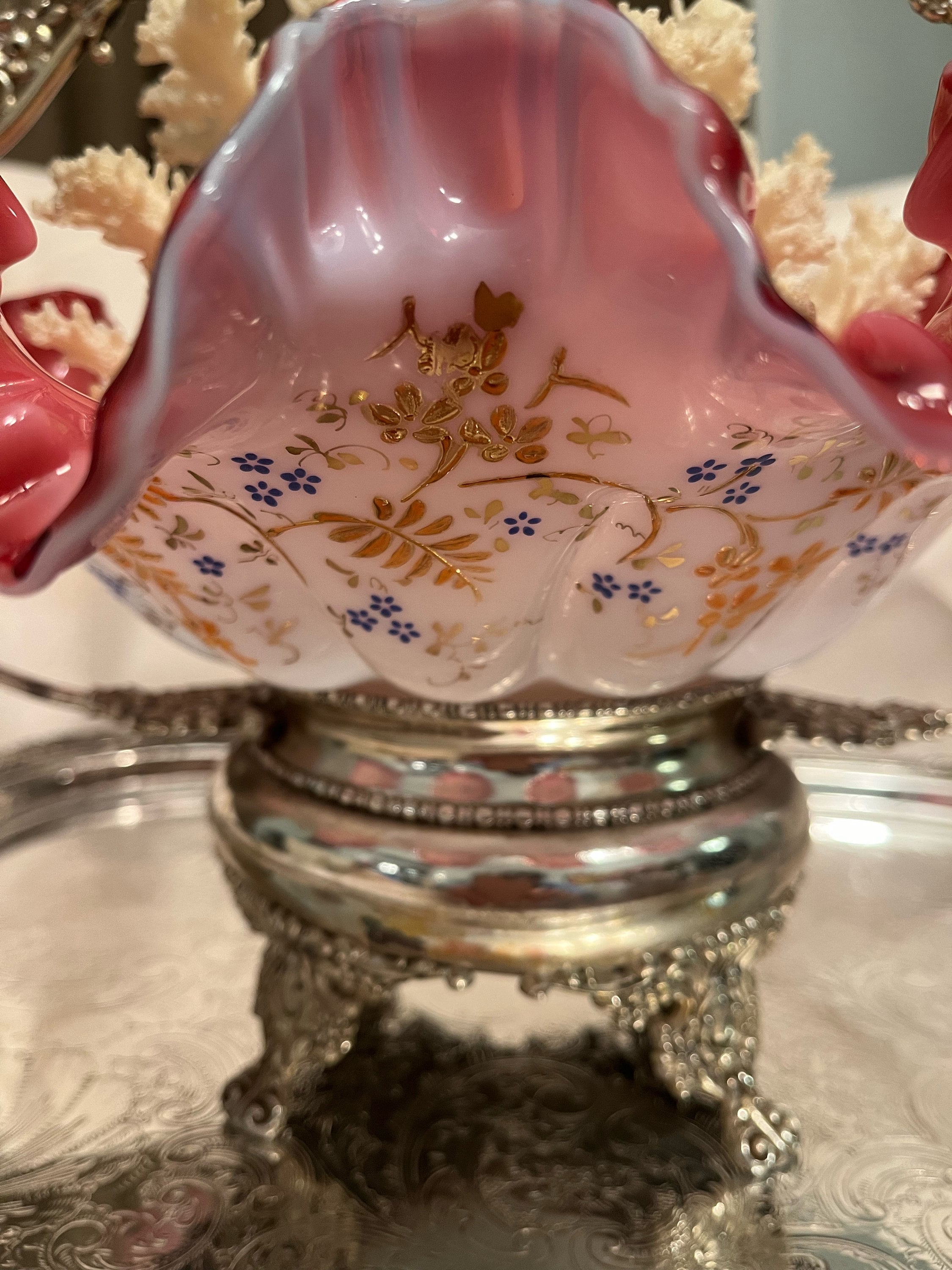 Antique Bride's Basket From Knickerbocker Silver Co. - Etsy