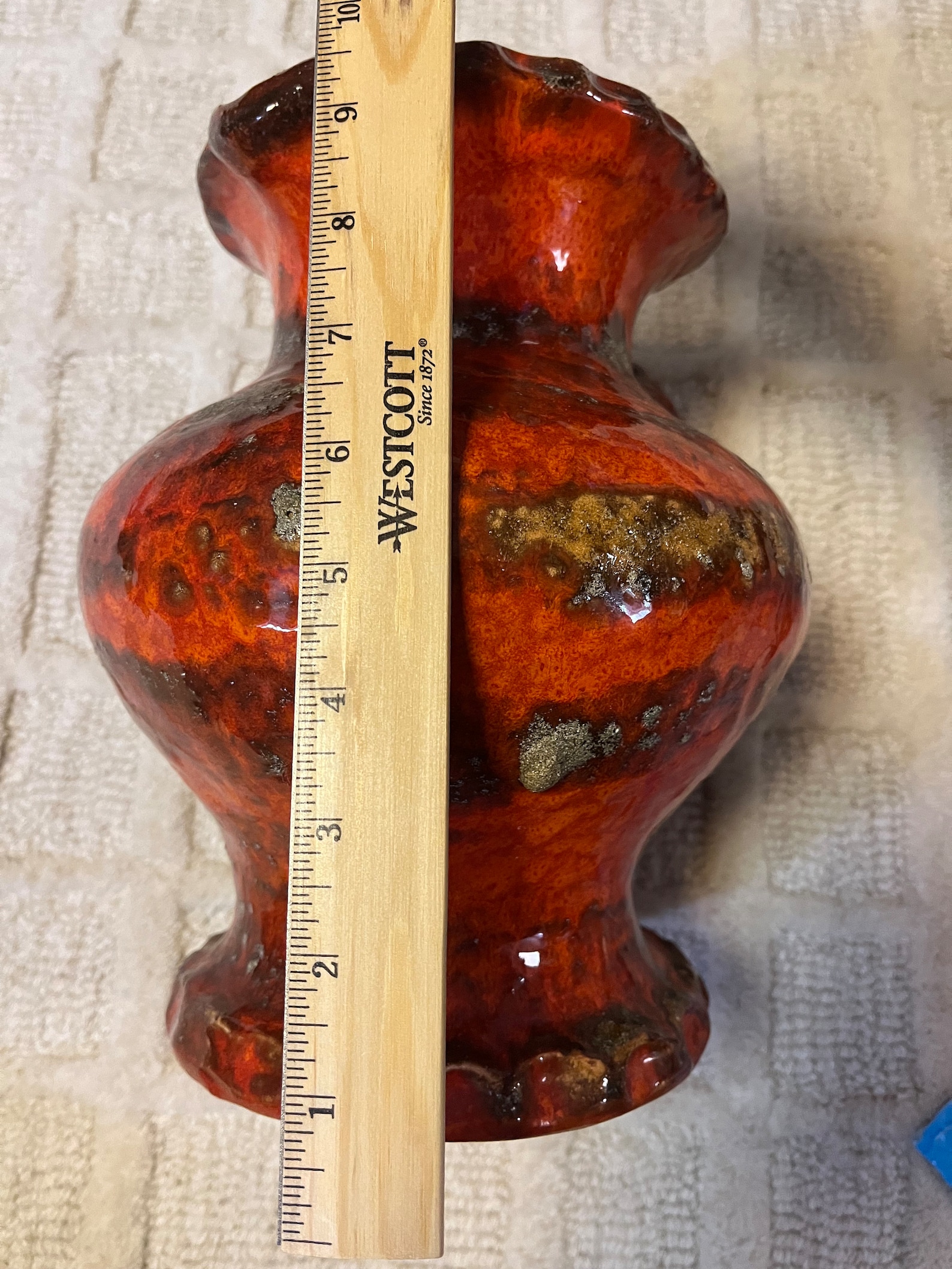 Fat Lava Pitcher Very Large West German Carstens Tönnieshof Pottery - Etsy