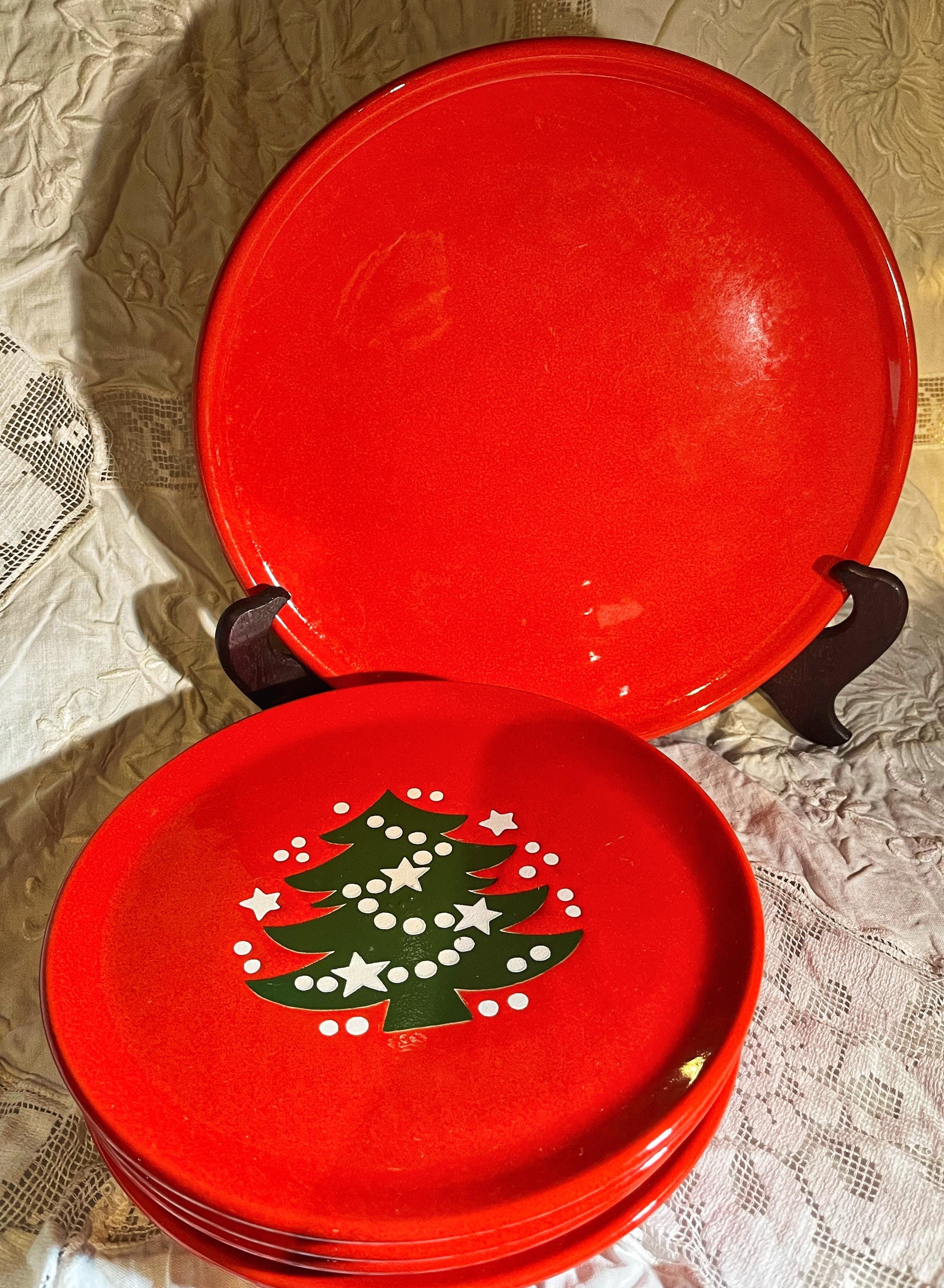 Vintage Waechtersbach "christmas Tree" Pattern Dining and Serving ...