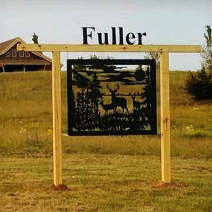 Custom Metal Driveway Signs - Etsy