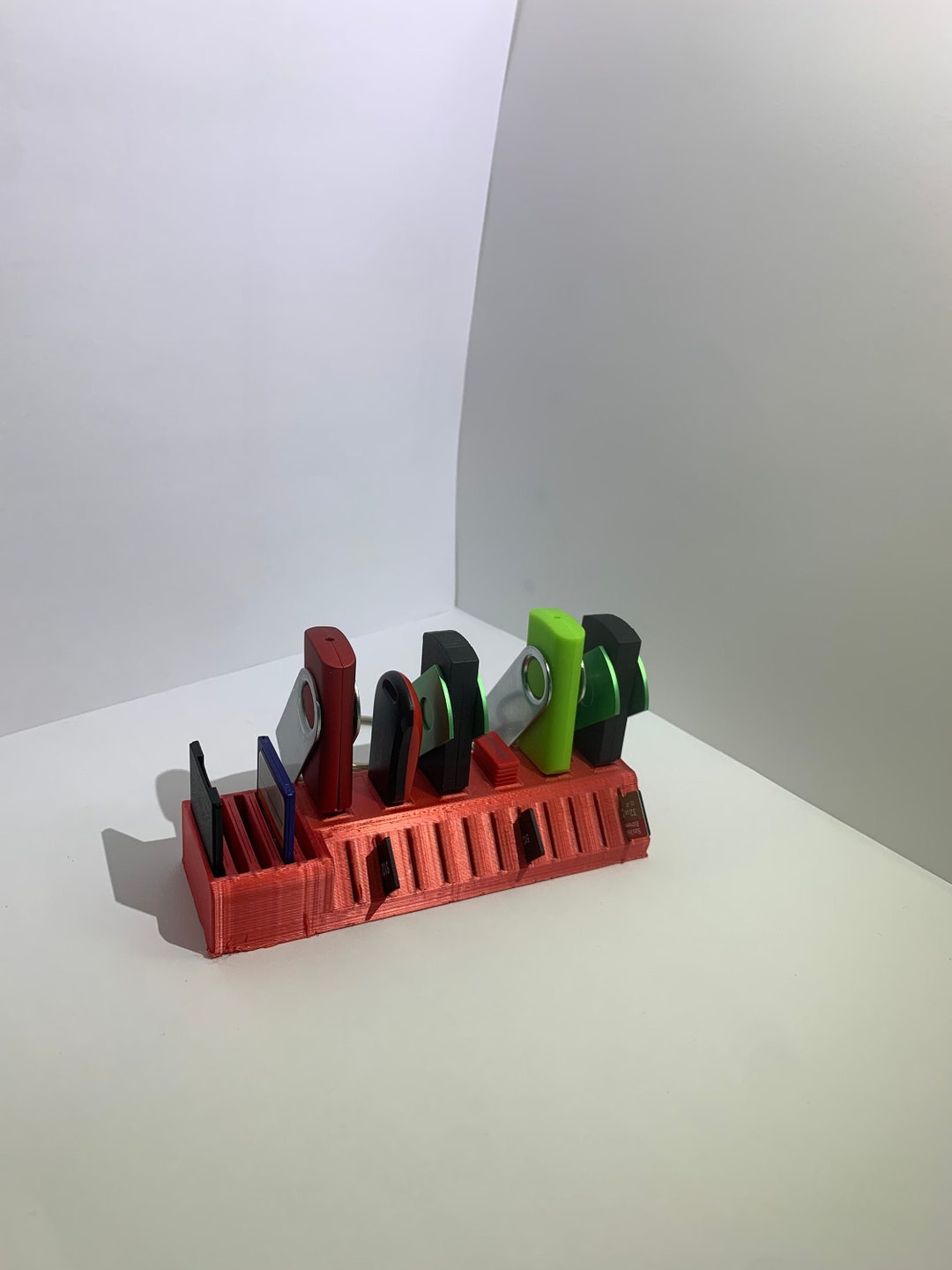 USB, SD and Microsd Card Holder - Etsy
