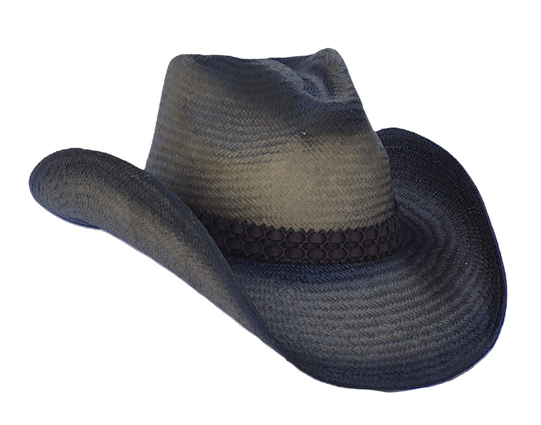 Cowboy Straw Hat | Cowgirl Straw Hat L Western Hat L Straw Hat | "clint ...